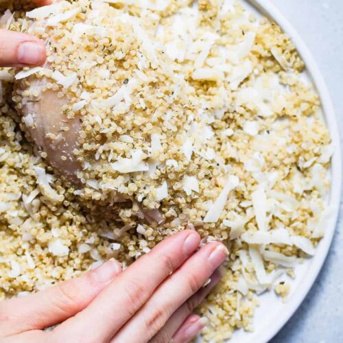 Quinoa Crusted Chicken Recipe - Food Faith Fitness