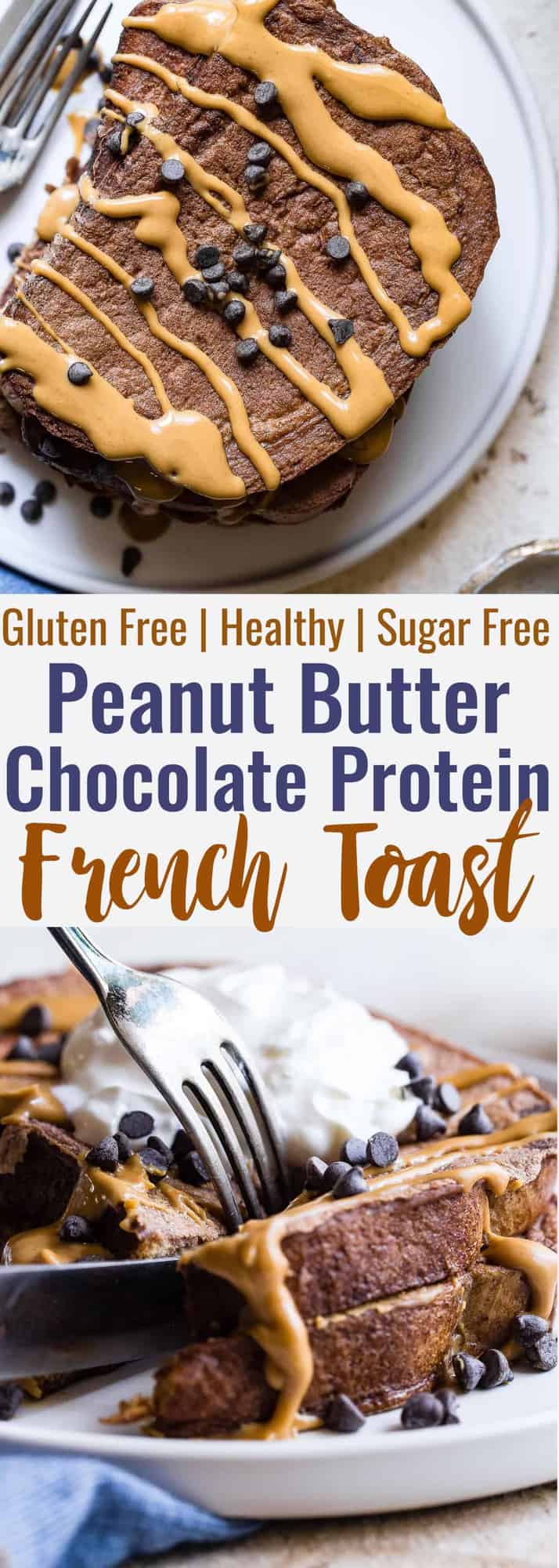 High-Protein French Toast with Chocolate and Peanut Butter - Food Faith ...