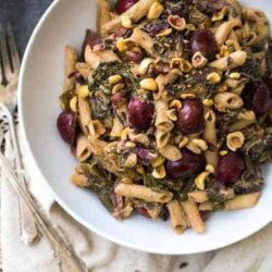 Rainbow Chard Recipe with Penne and White Wine Sauce | Food Faith Fitness