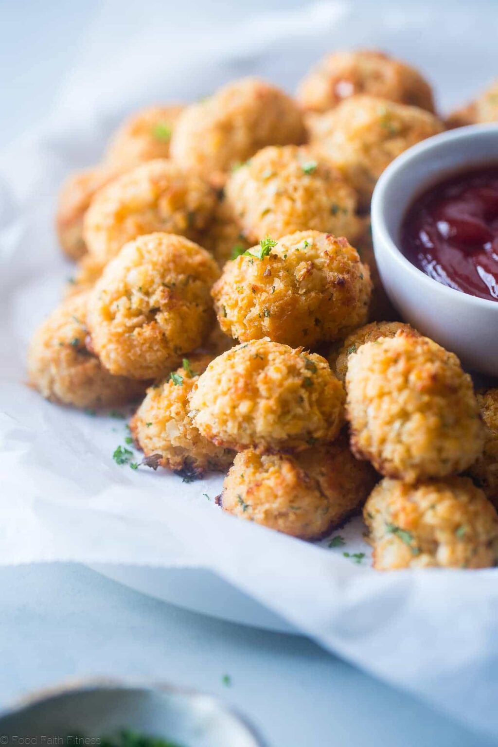 Easy Cauliflower Tater Tots | Food Faith Fitness
