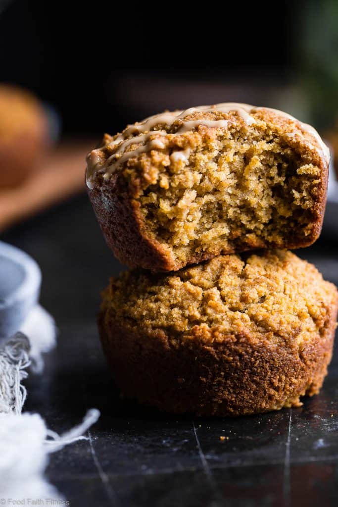Gluten Free Paleo Pumpkin Muffins with Almond Flour | Food Faith Fitness