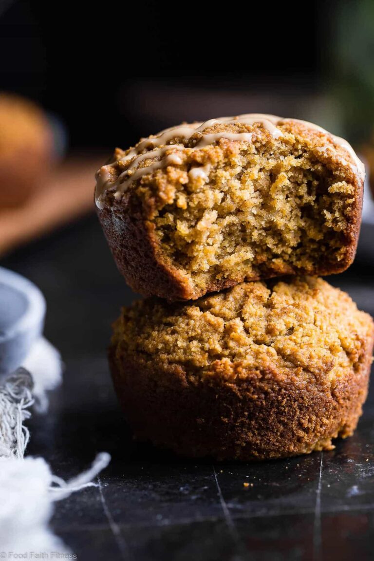 Gluten Free Paleo Pumpkin Muffins with Almond Flour | Food Faith Fitness