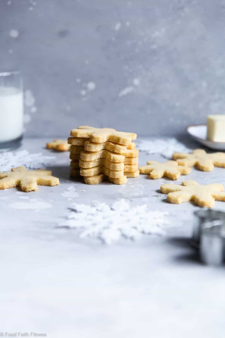 Low Carb Keto Sugar Free Sugar Cookies with Almond Flour | FFF