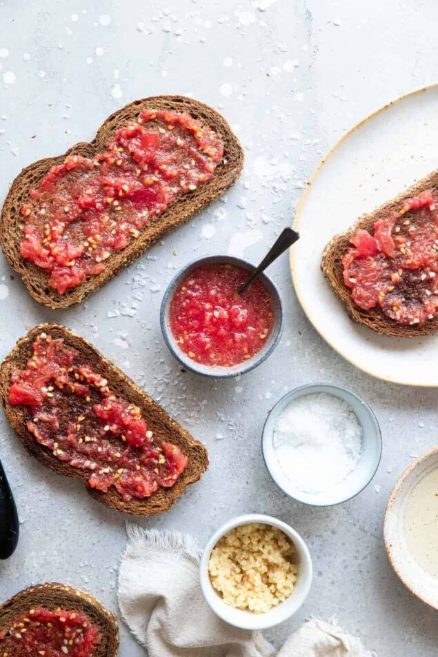 Pan Con Tomate Recipe | Food Faith Fitness