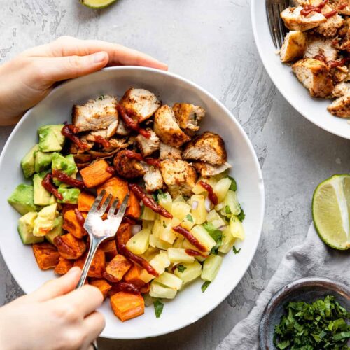 Cod Scrambled Eggs | Food Faith Fitness