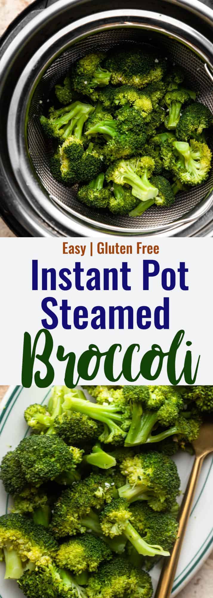 Instant Pot Steamed Broccoli - Food Faith Fitness