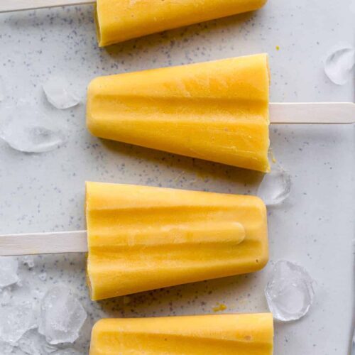 Mango Popsicles - Food Faith Fitness