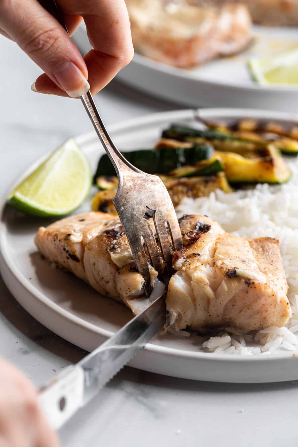 Orange Lime Grilled Grouper - Food Faith Fitness