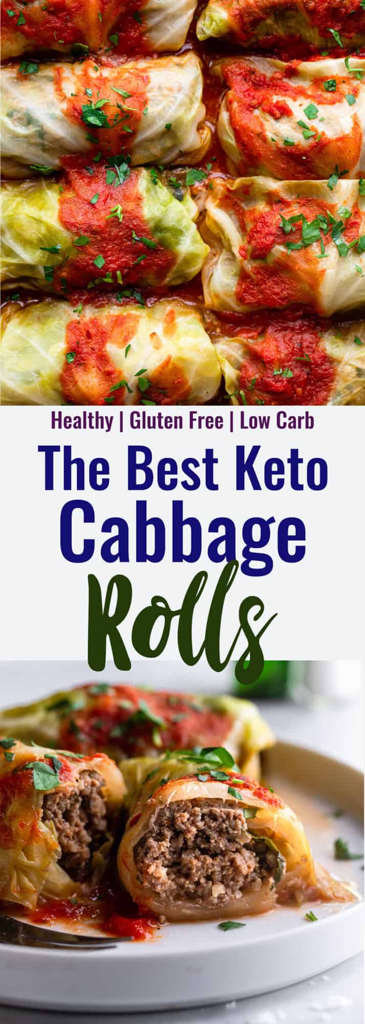 Keto Cabbage Rolls - Food Faith Fitness