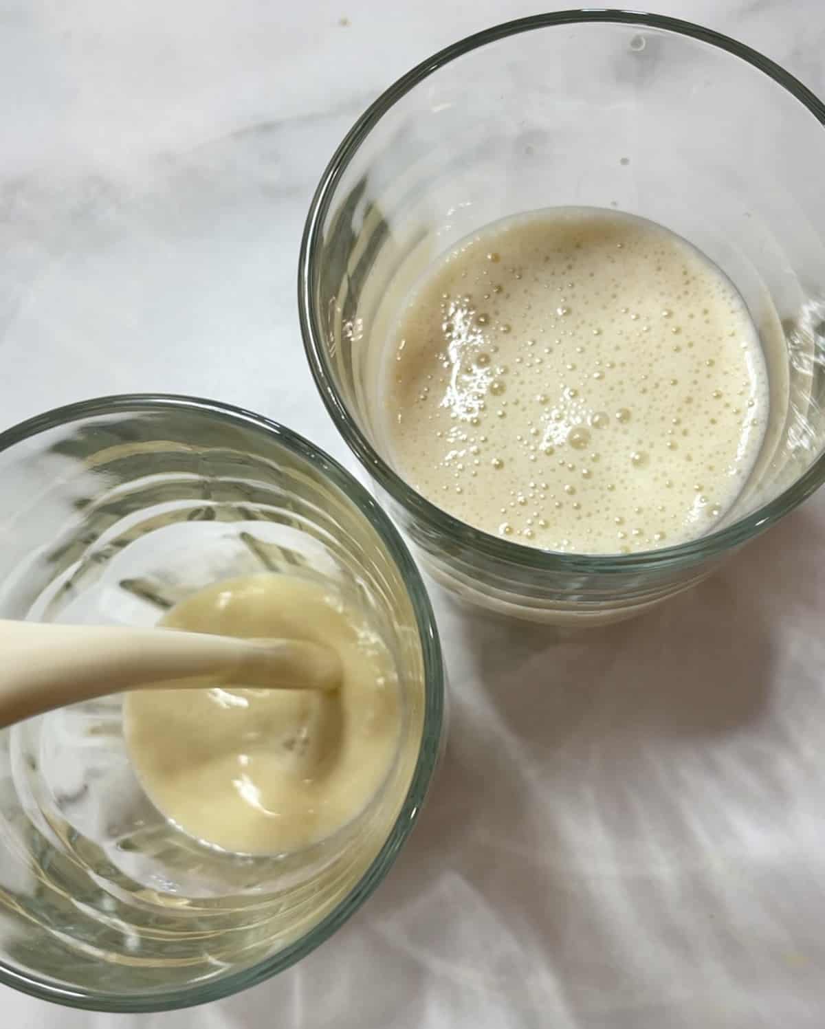 Peach Milk - Food Faith Fitness