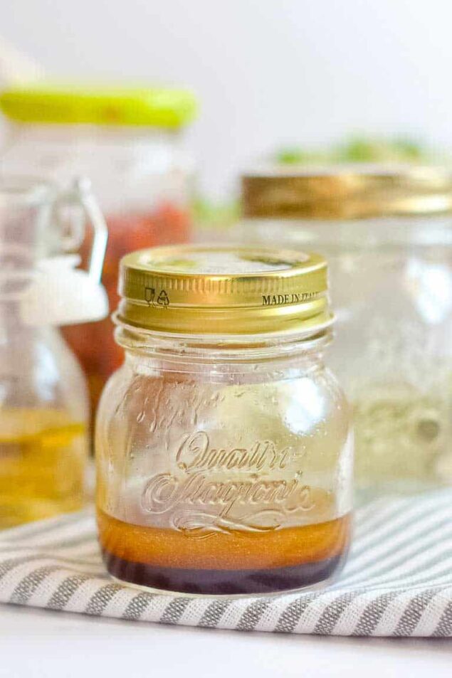 Asian Salad Dressing (Sesame Vinaigrette) - Food Faith Fitness