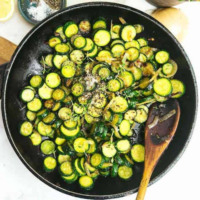 How To Make Sautéed Zucchini - Food Faith Fitness