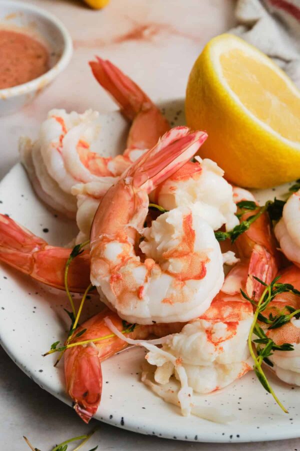 Quick-Boiled Shrimp (5 Minutes!) - Food Faith Fitness