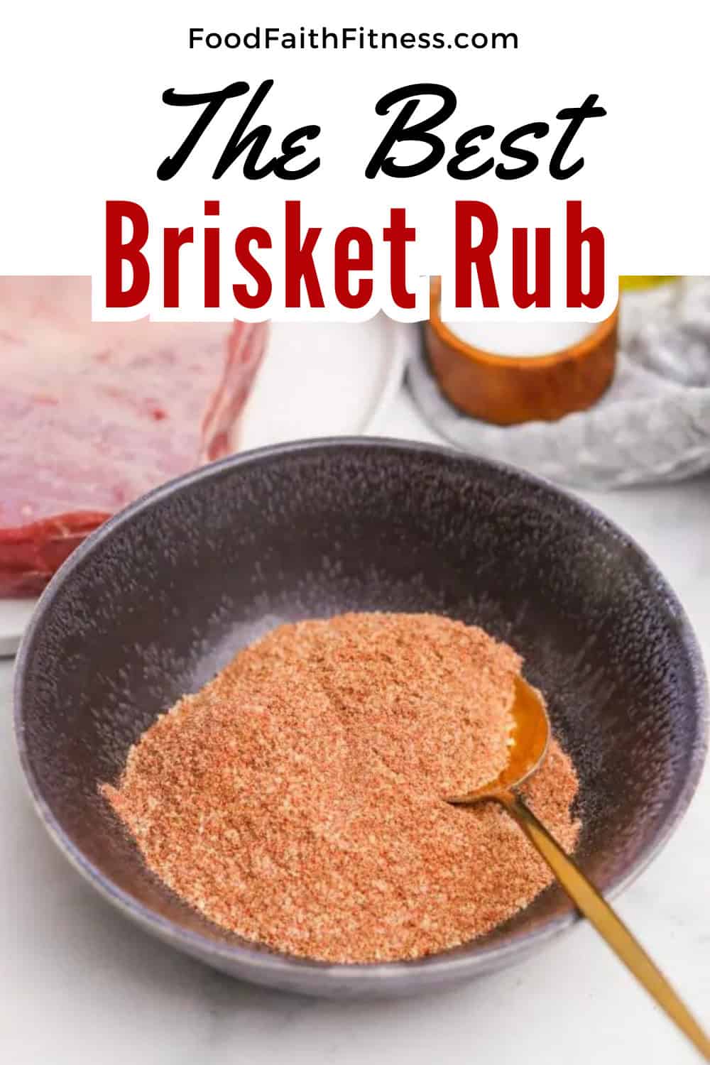 Easy Brisket Rub Recipe - Food Faith Fitness