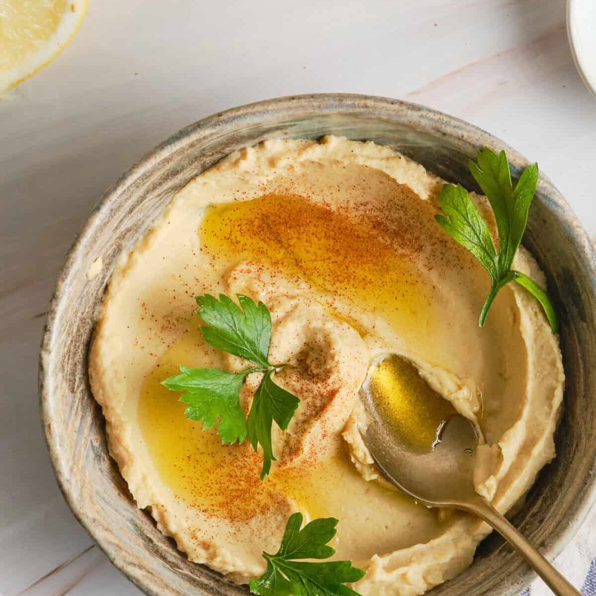 The Best Homemade Hummus Recipe (Really!) - Food Faith Fitness