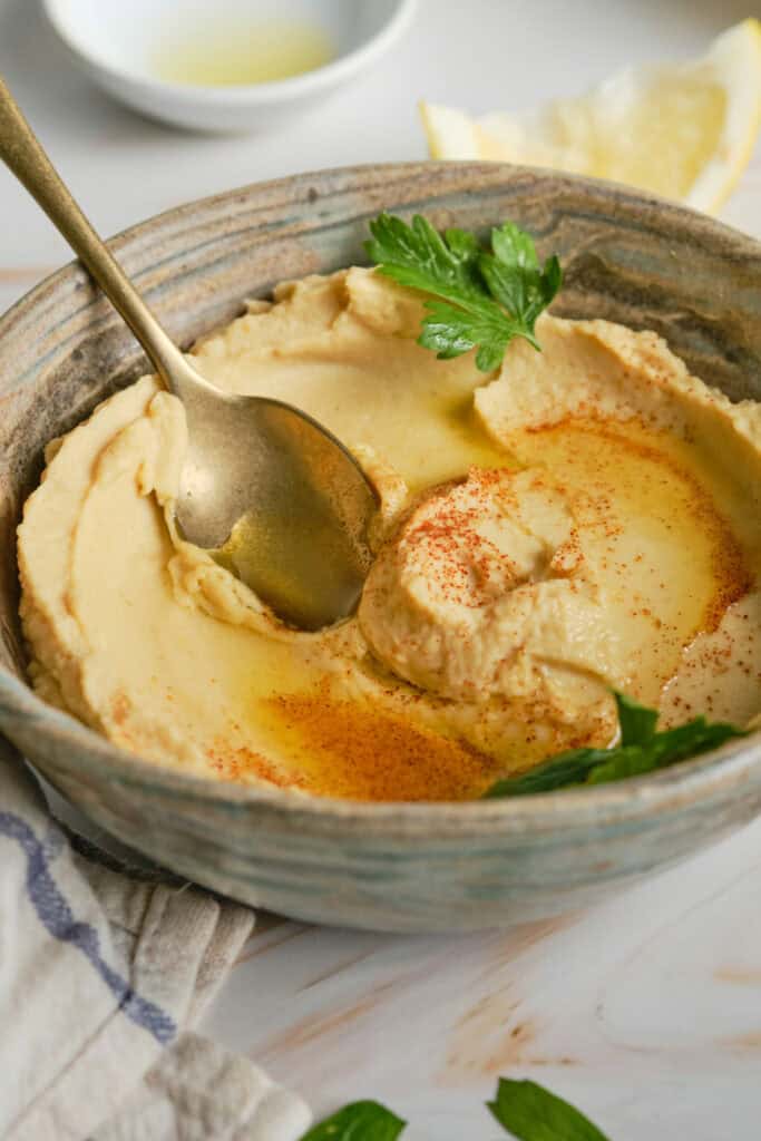 The Best Homemade Hummus Recipe (Really!) - Food Faith Fitness