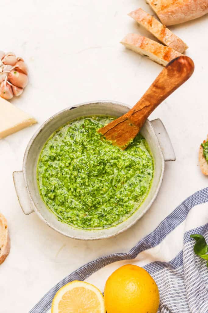 The Perfect Basil Pesto Recipe - Food Faith Fitness