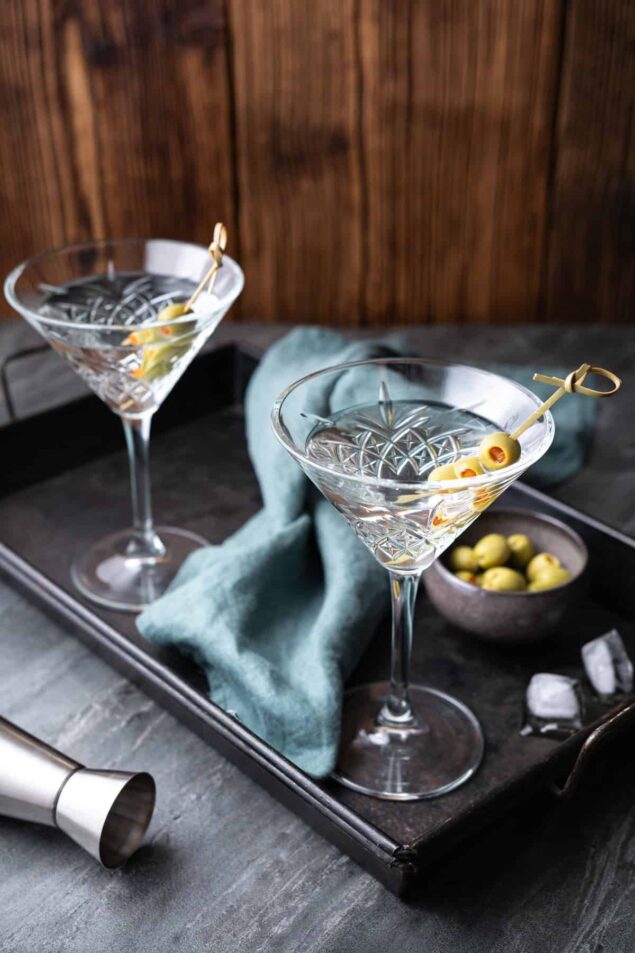 How To Make A Dry Martini Cocktail - Food Faith Fitness