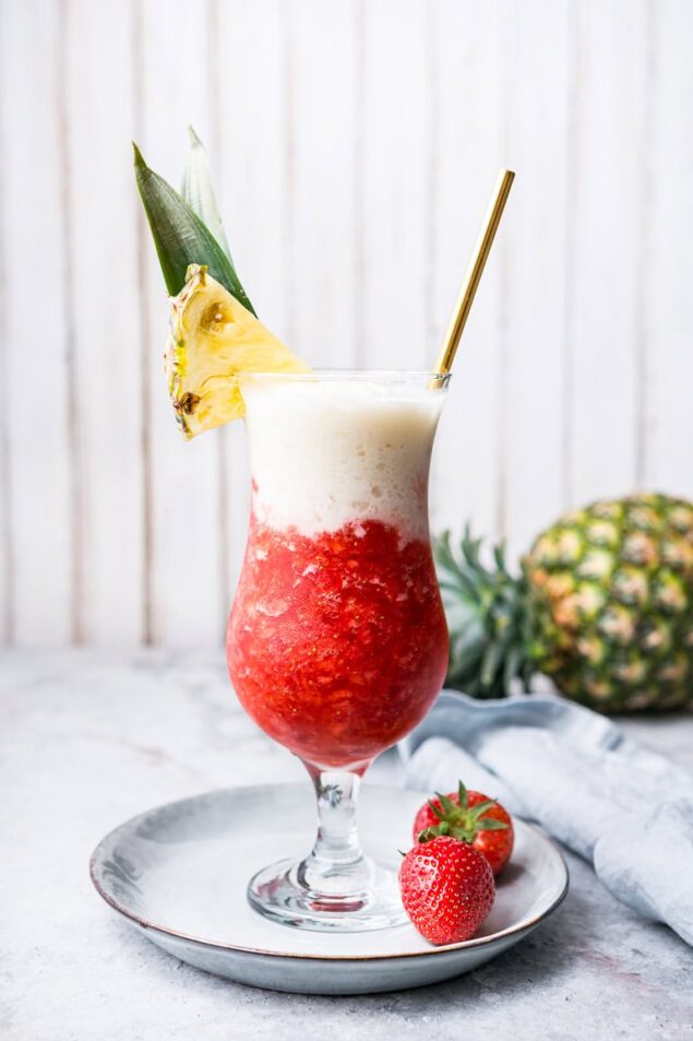 The Best Miami Vice Cocktail Recipe - Food Faith Fitness