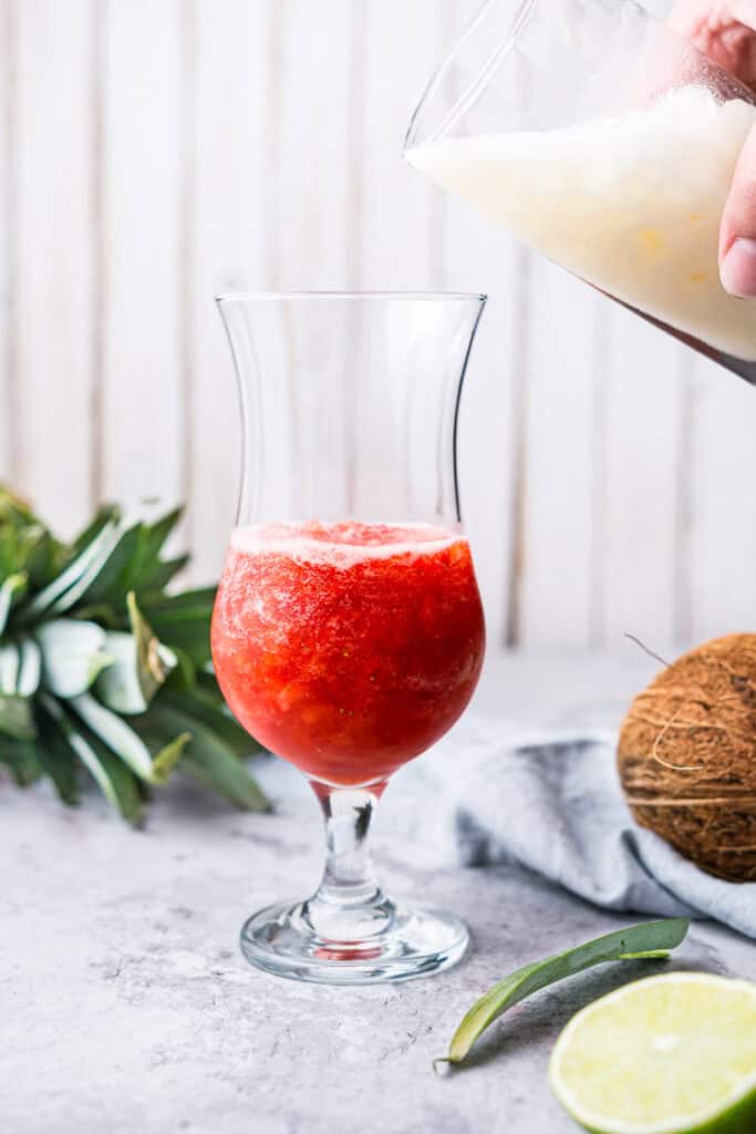 The Best Miami Vice Cocktail Recipe - Food Faith Fitness