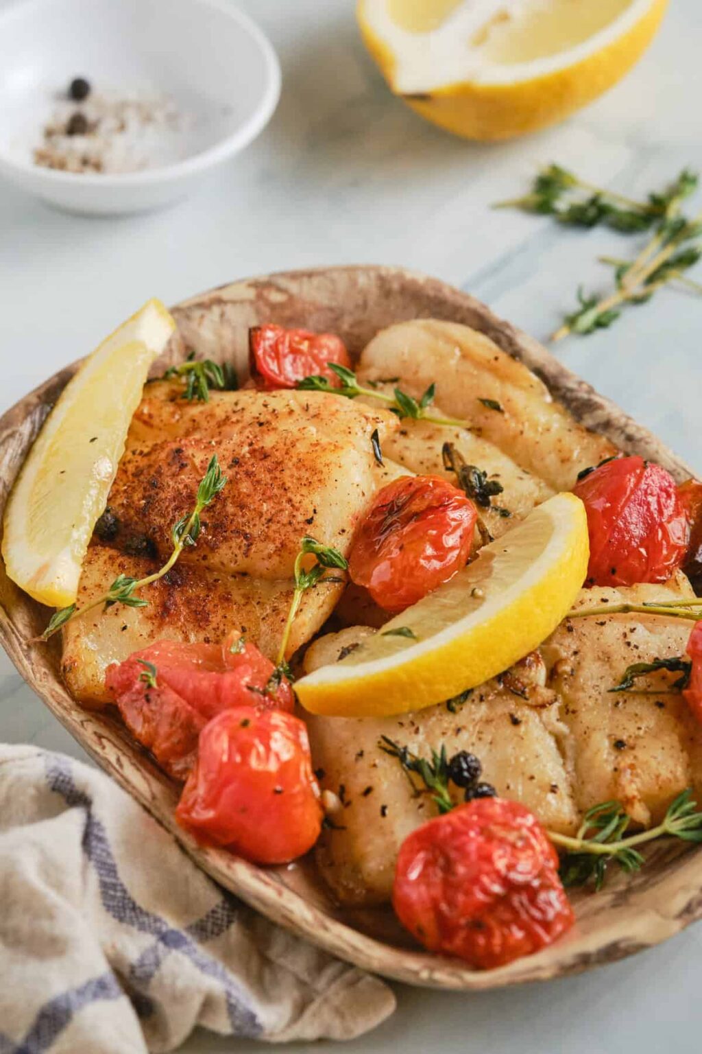 Baked Cod Recipe - Food Faith Fitness