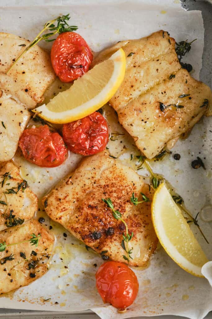 Baked Cod Recipe - Food Faith Fitness