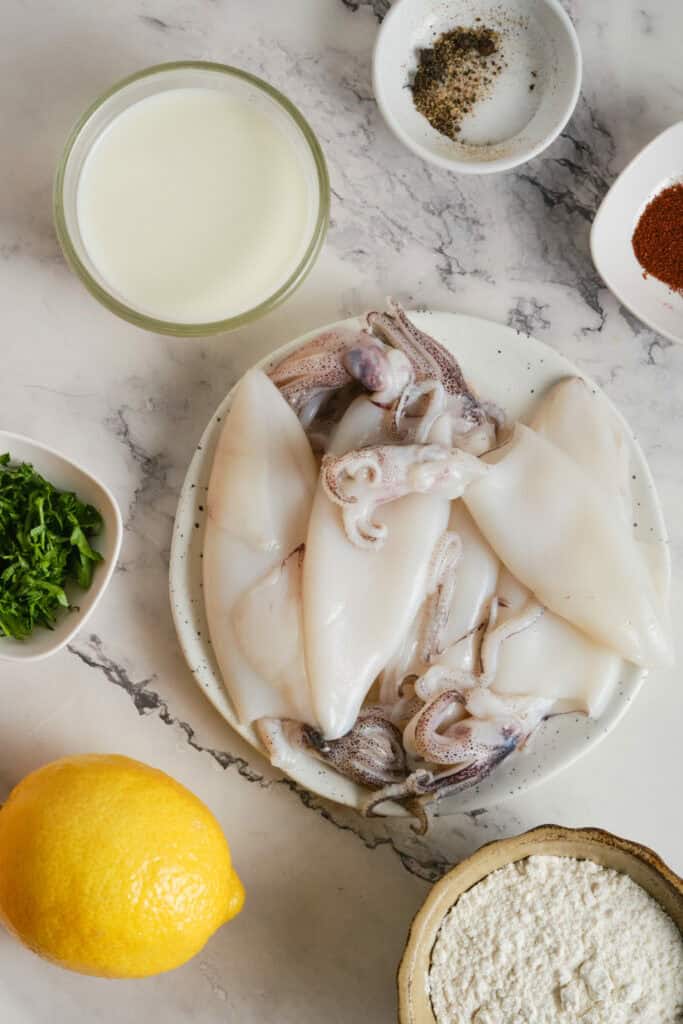 Crispy Fried Calamari - Food Faith Fitness