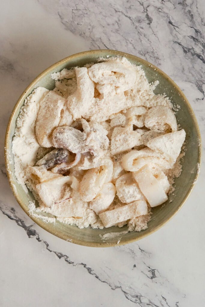 Crispy Fried Calamari - Food Faith Fitness