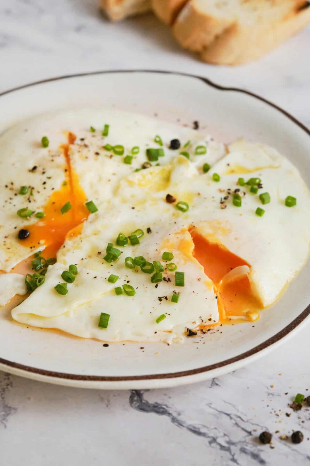 Over-Medium Eggs Recipe - Food Faith Fitness