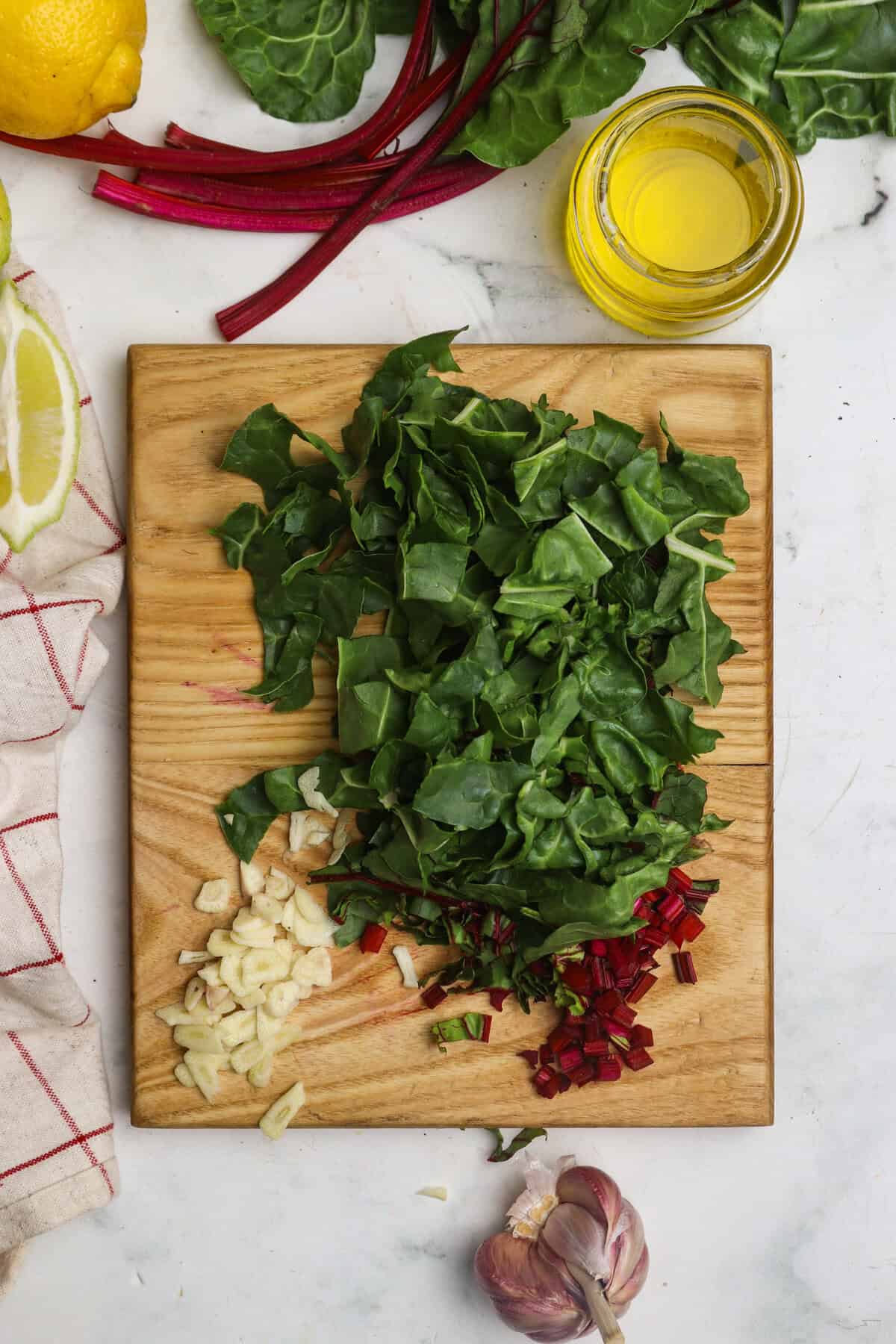 Garlic And Lemon Swiss Chard - Food Faith Fitness