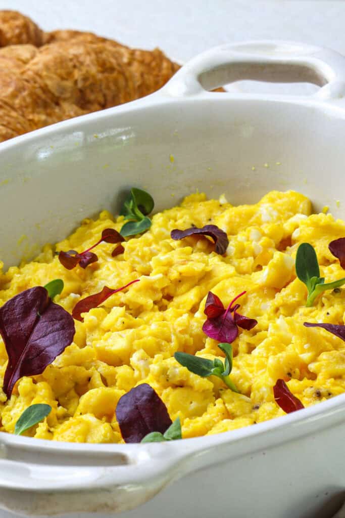 Oven-Baked Scrambled Eggs - Food Faith Fitness