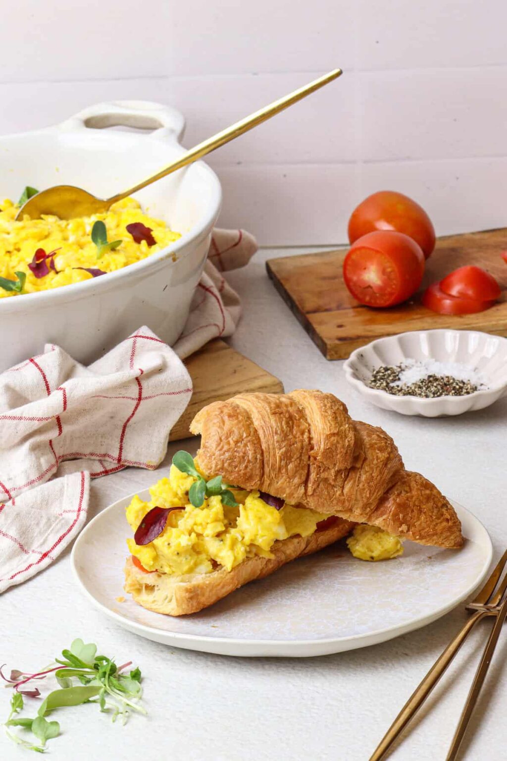 Oven-Baked Scrambled Eggs - Food Faith Fitness