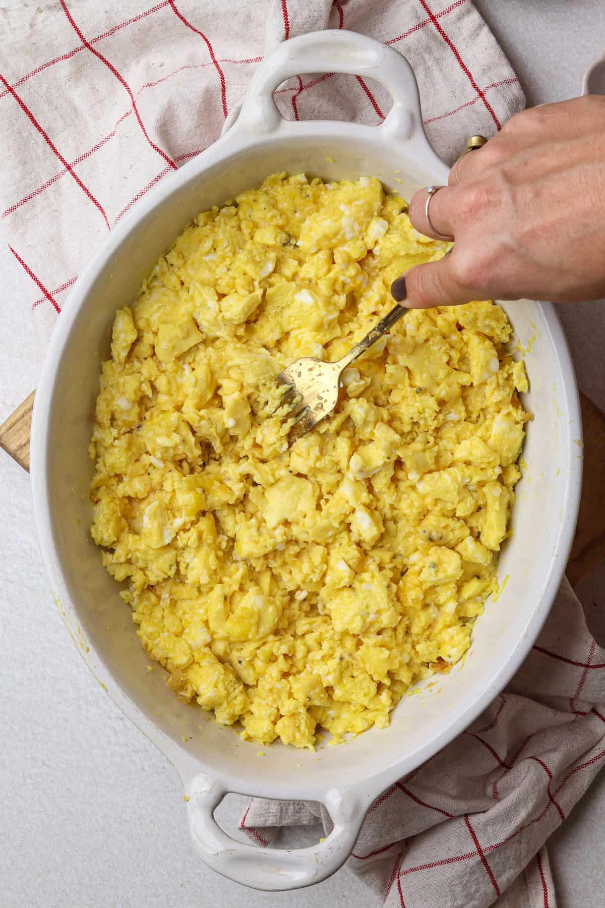 Oven-Baked Scrambled Eggs - Food Faith Fitness