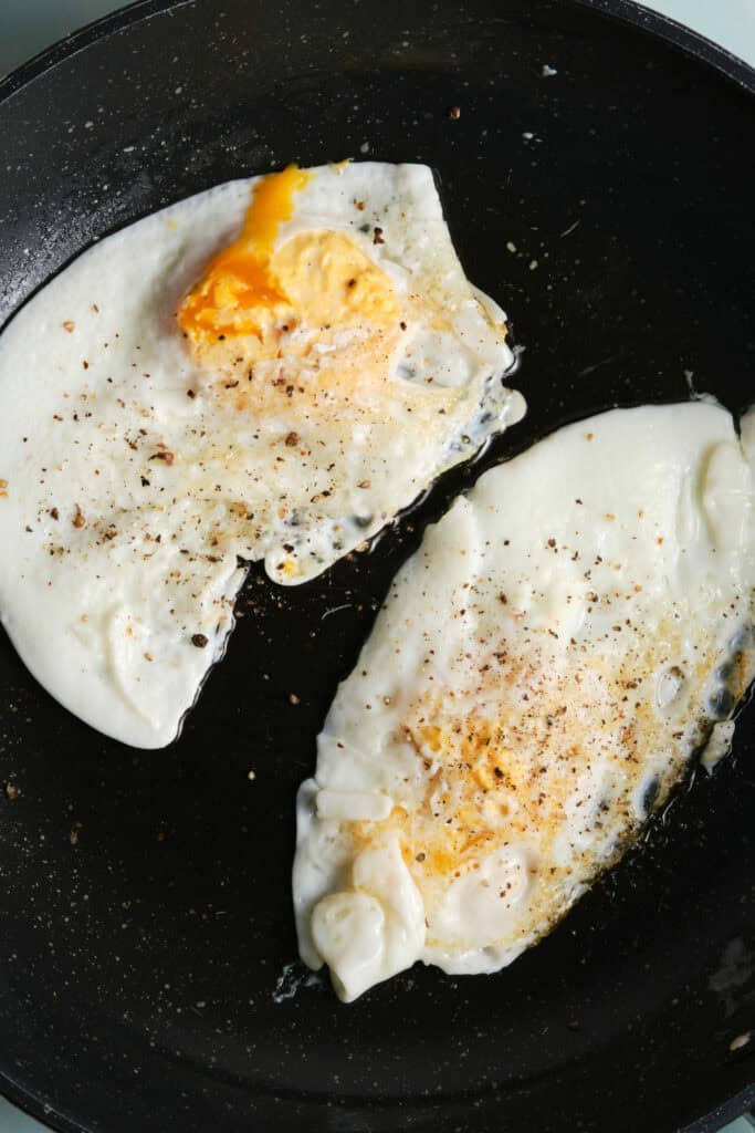 How to Make Over-Easy Eggs - Food Faith Fitness