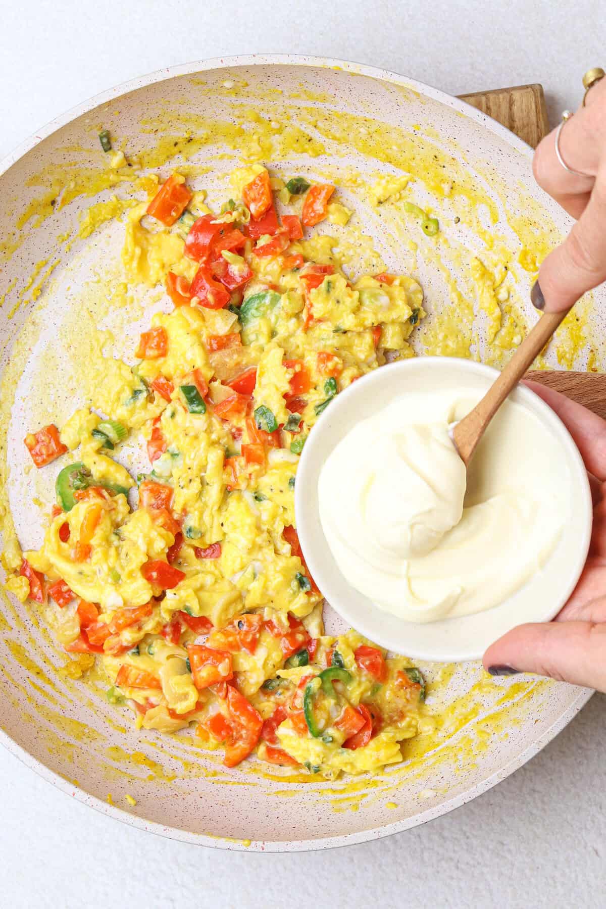 Mexican Scrambled Eggs Recipe - Food Faith Fitness