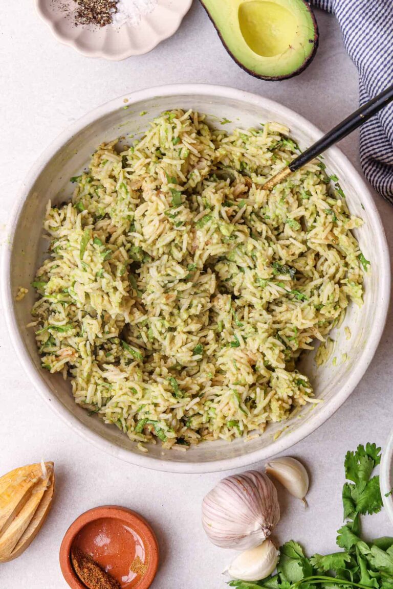 Avocado-Cilantro-Lime Rice - Food Faith Fitness