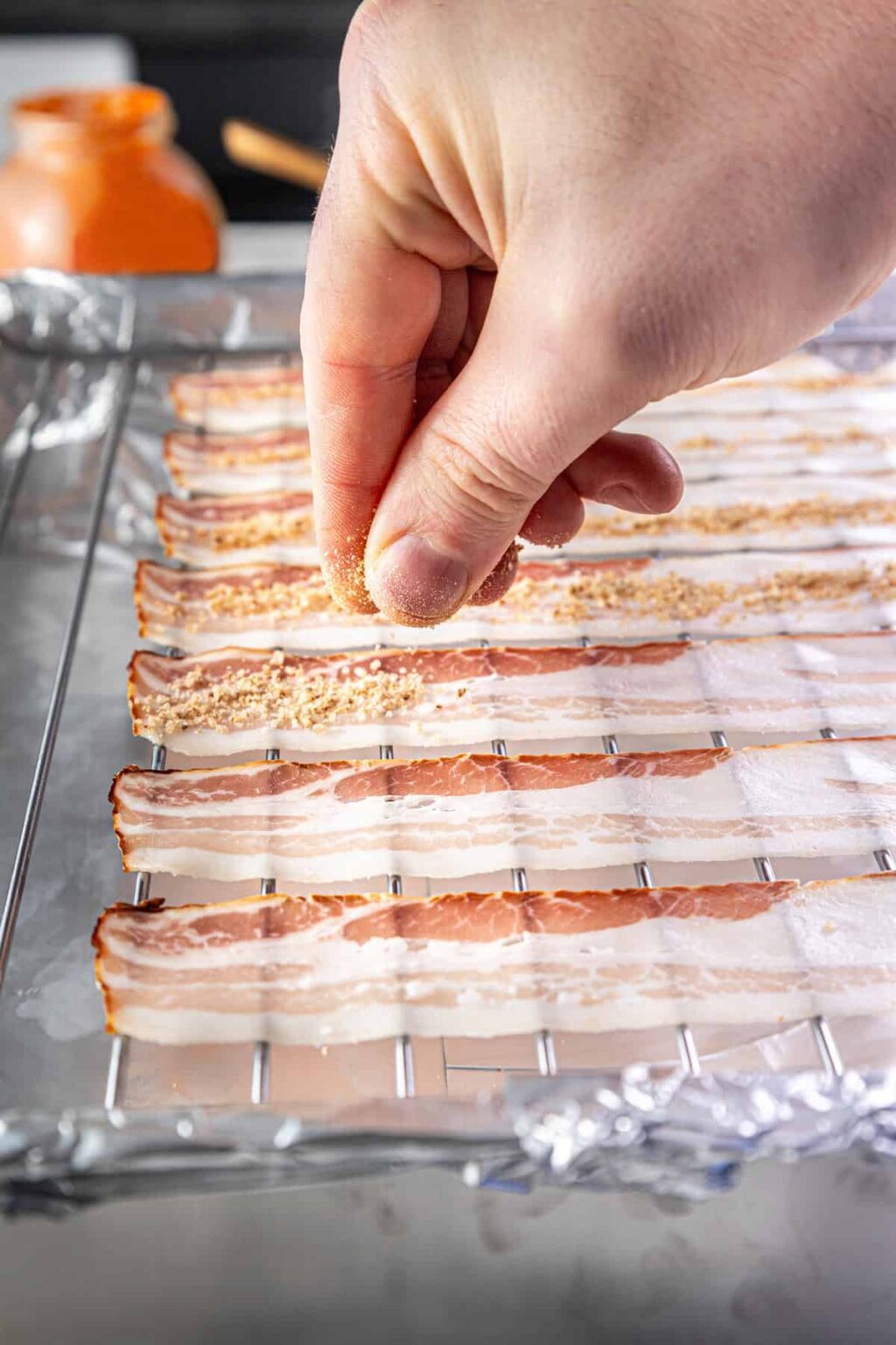 Baked Brown Sugar Bacon - Food Faith Fitness
