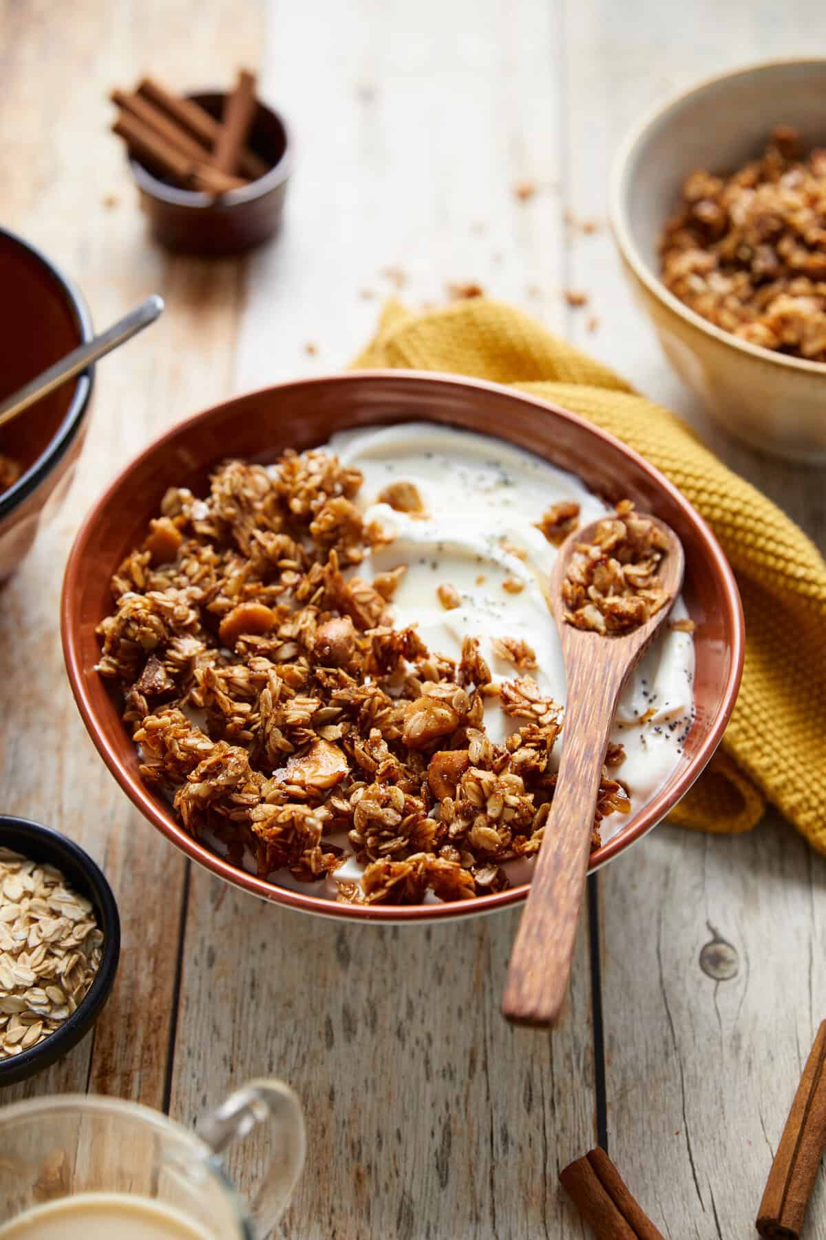 Cinnamon Granola Recipe - Food Faith Fitness