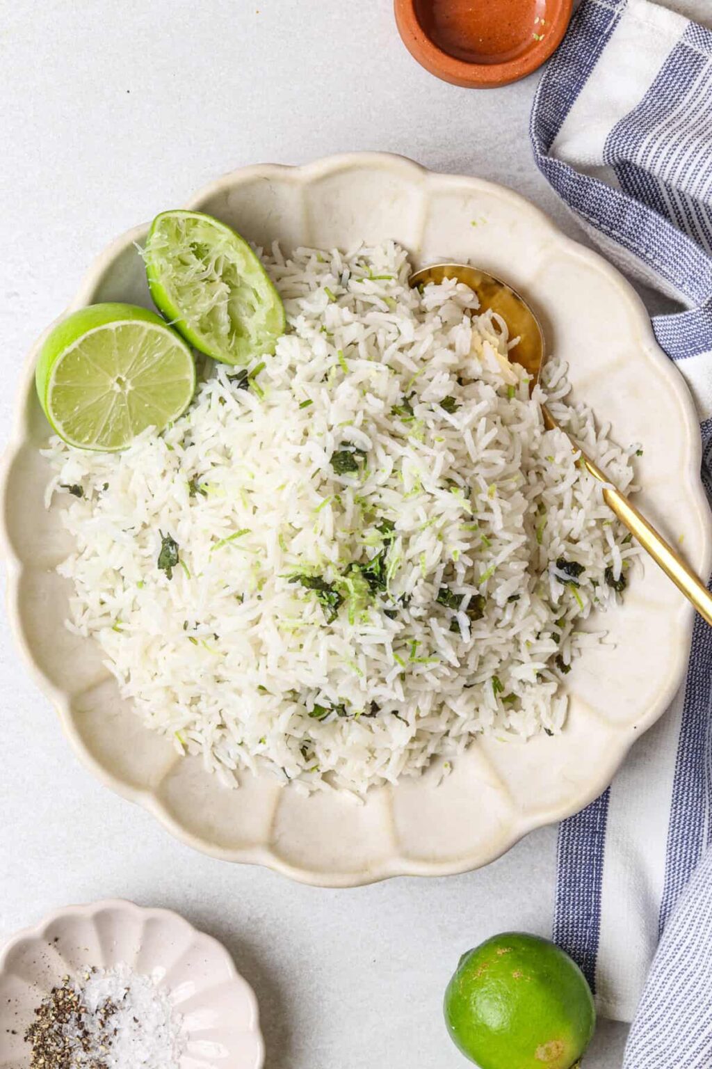 Coconut-Cilantro-Lime Rice - Food Faith Fitness