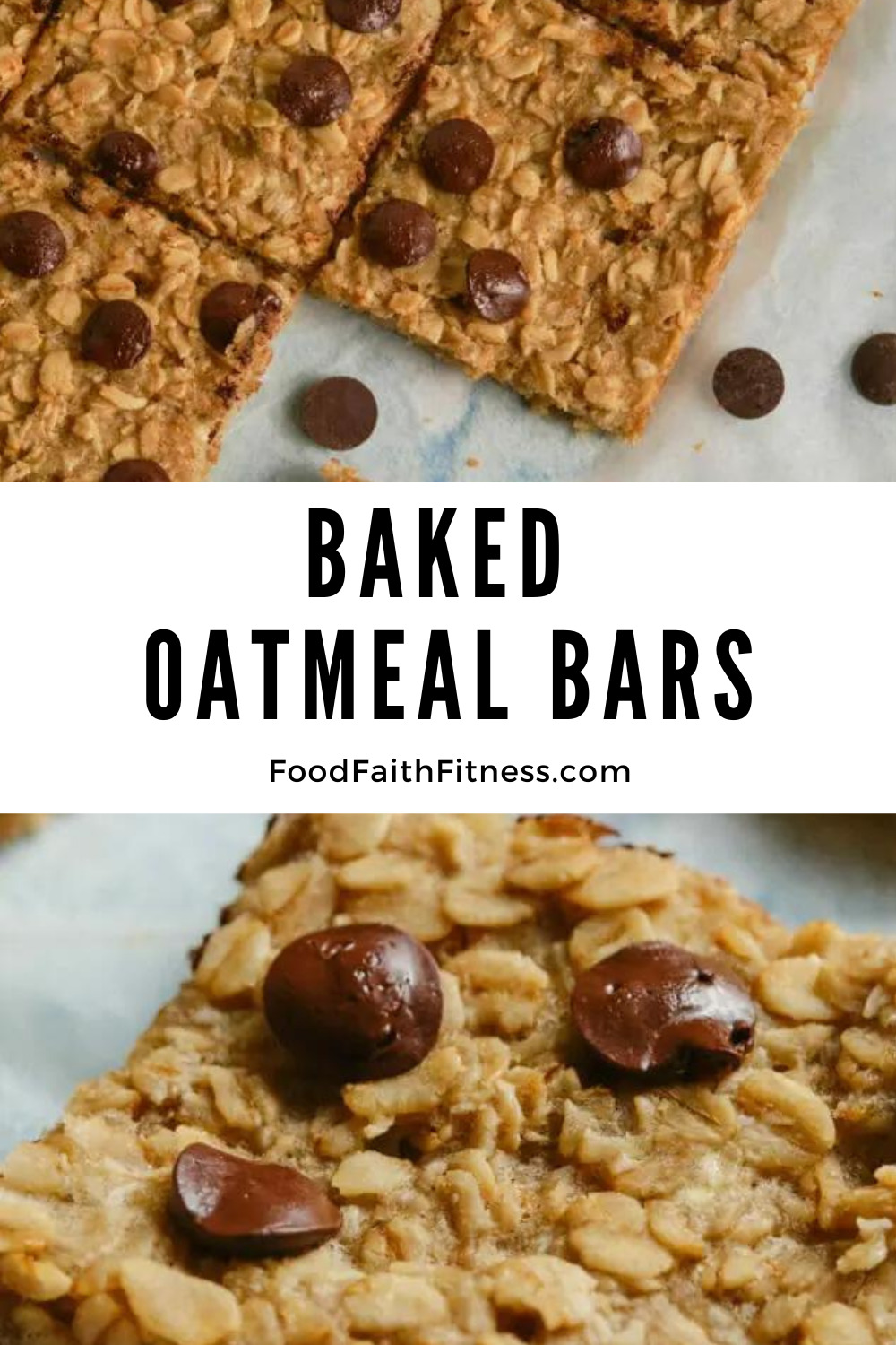 Baked Oatmeal Bars Recipe (Breakfast Bars) - Food Faith Fitness