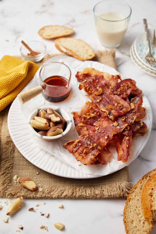 Baked Maple Bacon - Food Faith Fitness