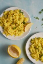 Greek Lemon Rice - Food Faith Fitness