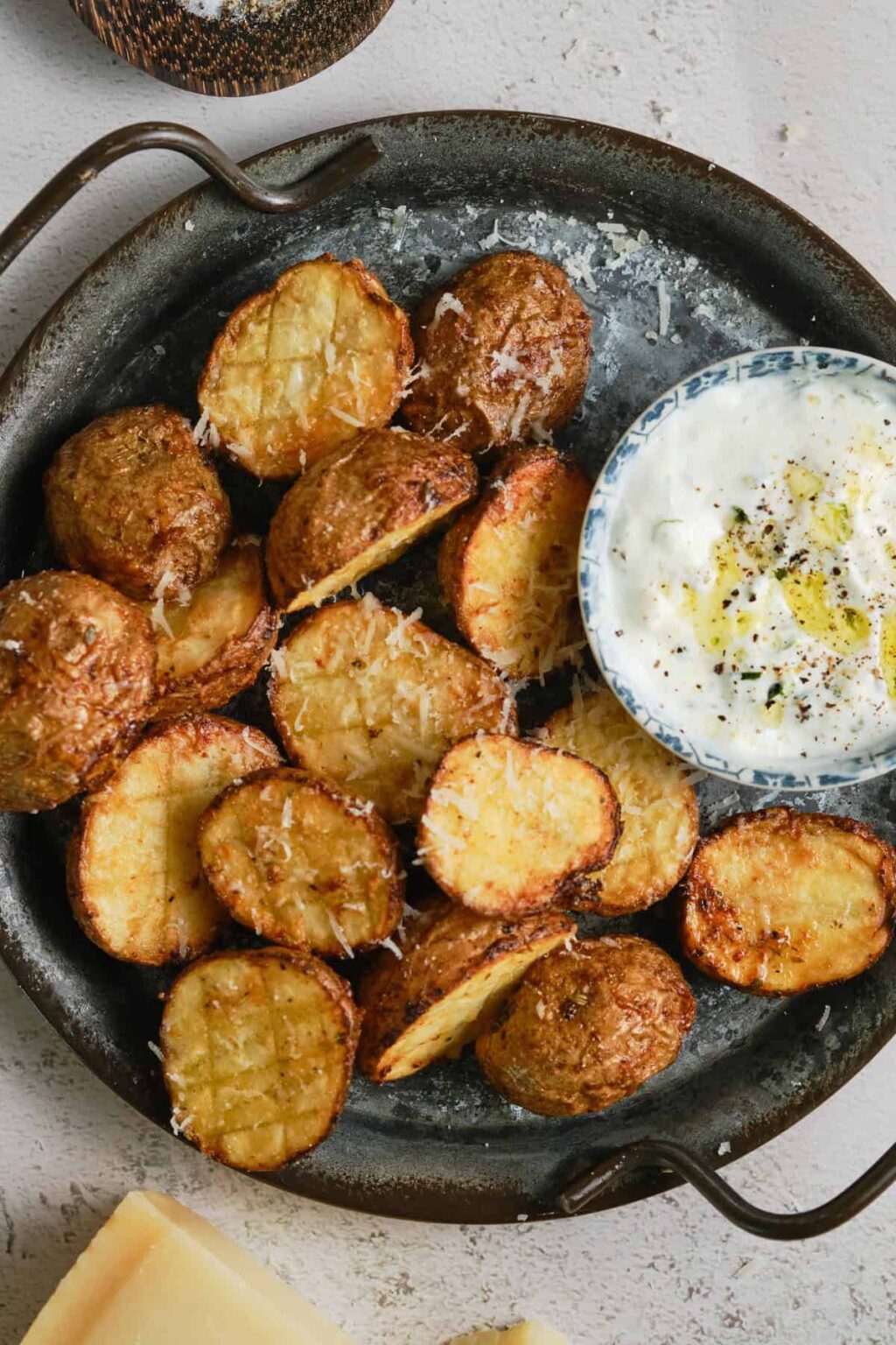 Parmesan Potatoes Recipe - Food Faith Fitness