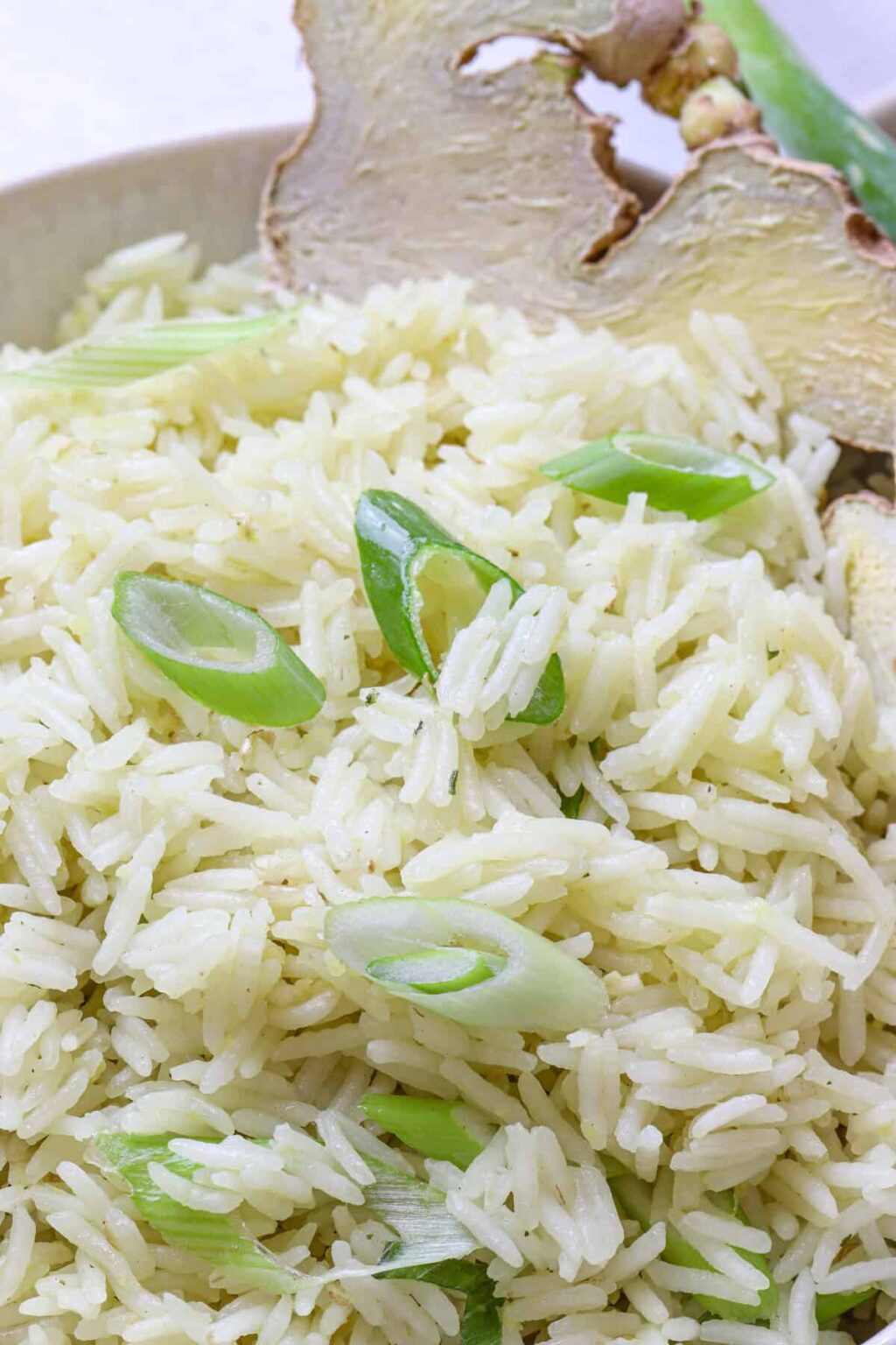 Ginger Rice Recipe - Food Faith Fitness