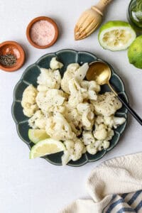 How To Cook Cauliflower In The Microwave - Food Faith Fitness