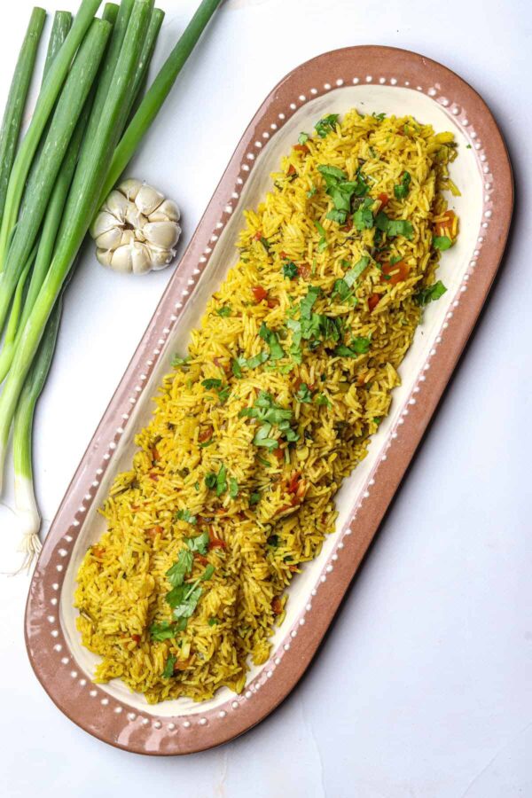 Latin Yellow Rice Recipe - Food Faith Fitness