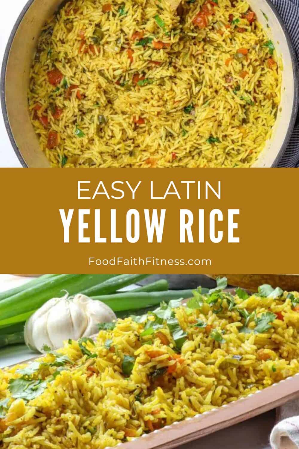Latin Yellow Rice Recipe - Food Faith Fitness