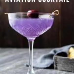 Aviation Cocktail Recipe - Food Faith Fitness