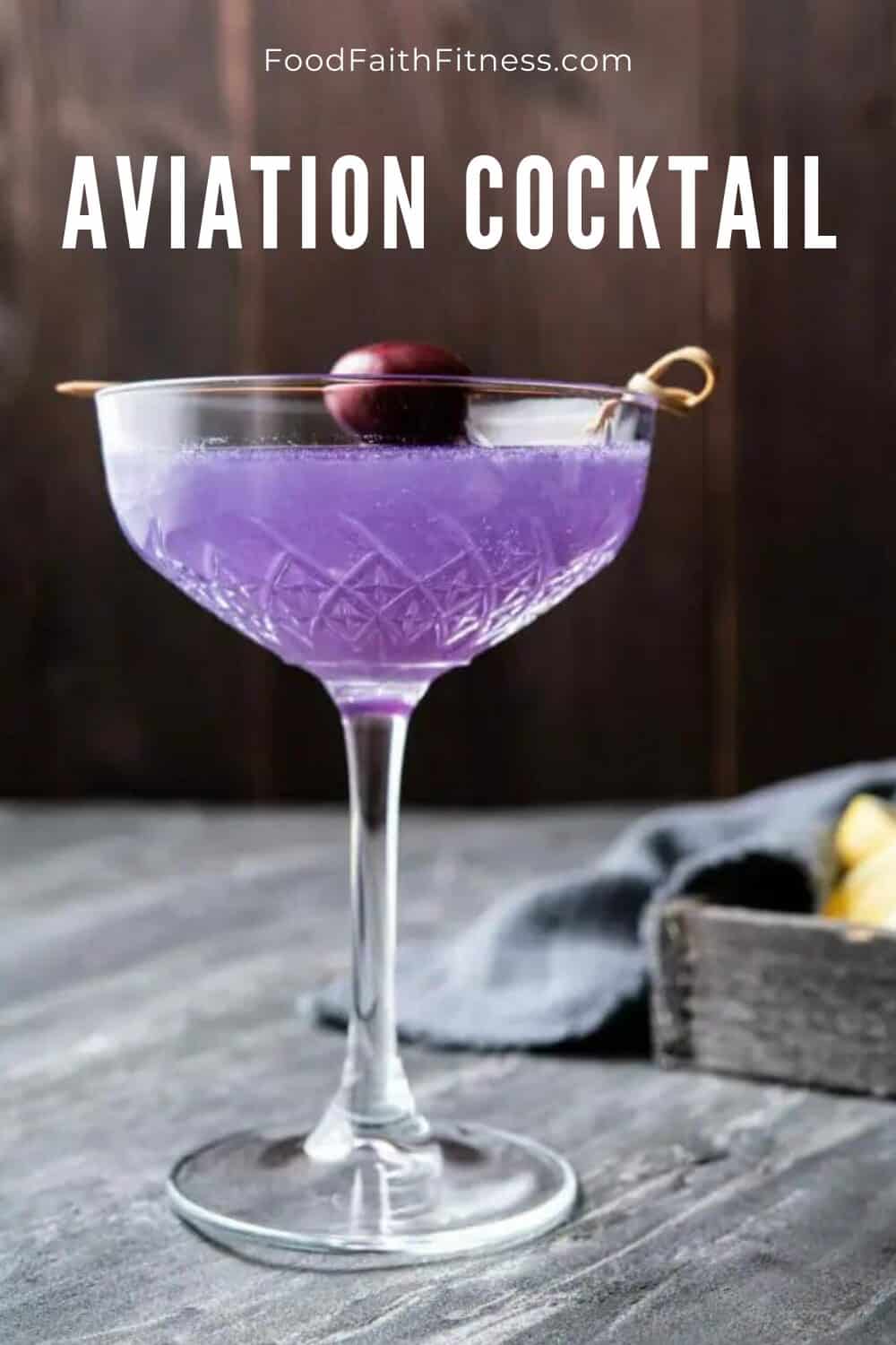 Aviation Cocktail Recipe - Food Faith Fitness