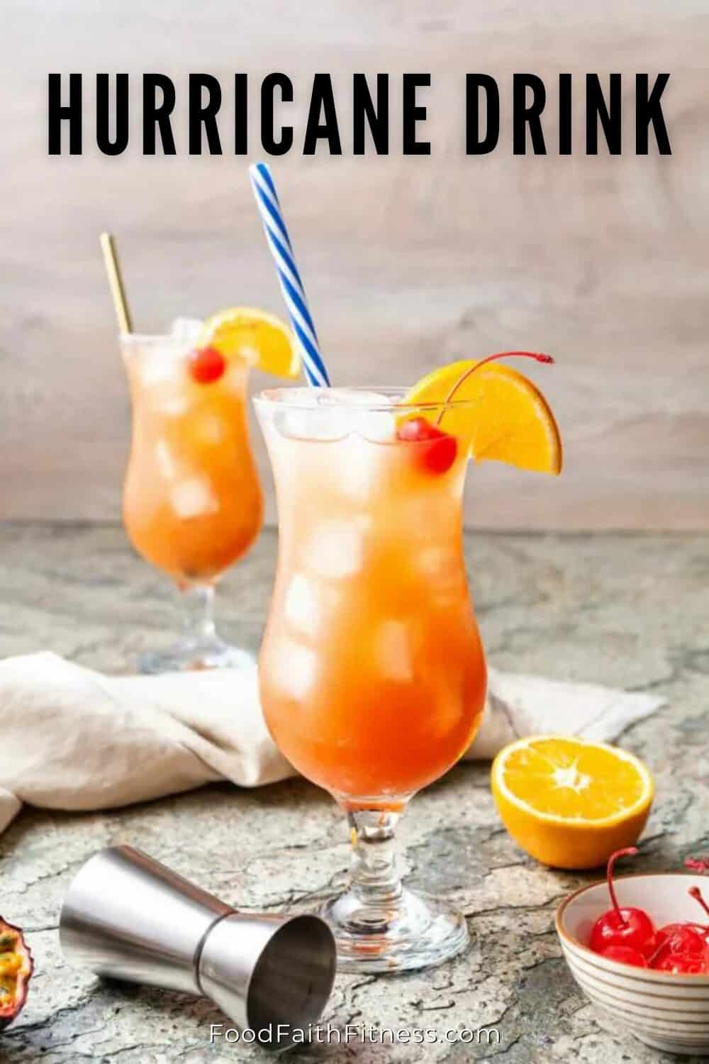 Hurricane Drink Recipe - Food Faith Fitness